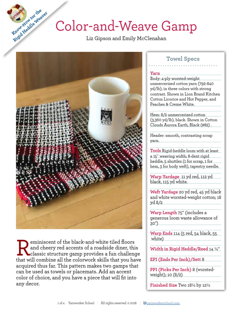 Color and Weave Gamp | PDF