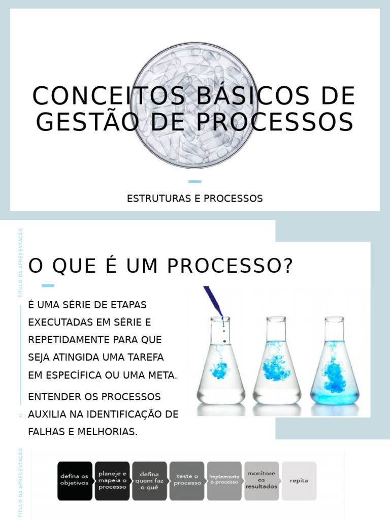 Aula 03 - GESTÃO DE PROCESSOS | PDF