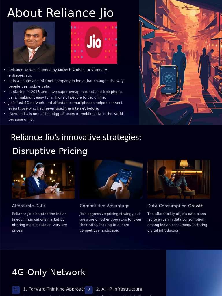 About Reliance Jio | PDF