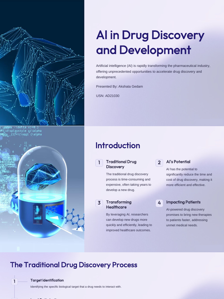 AI Transforming Drug Discovery | PDF | Artificial Intelligence ...