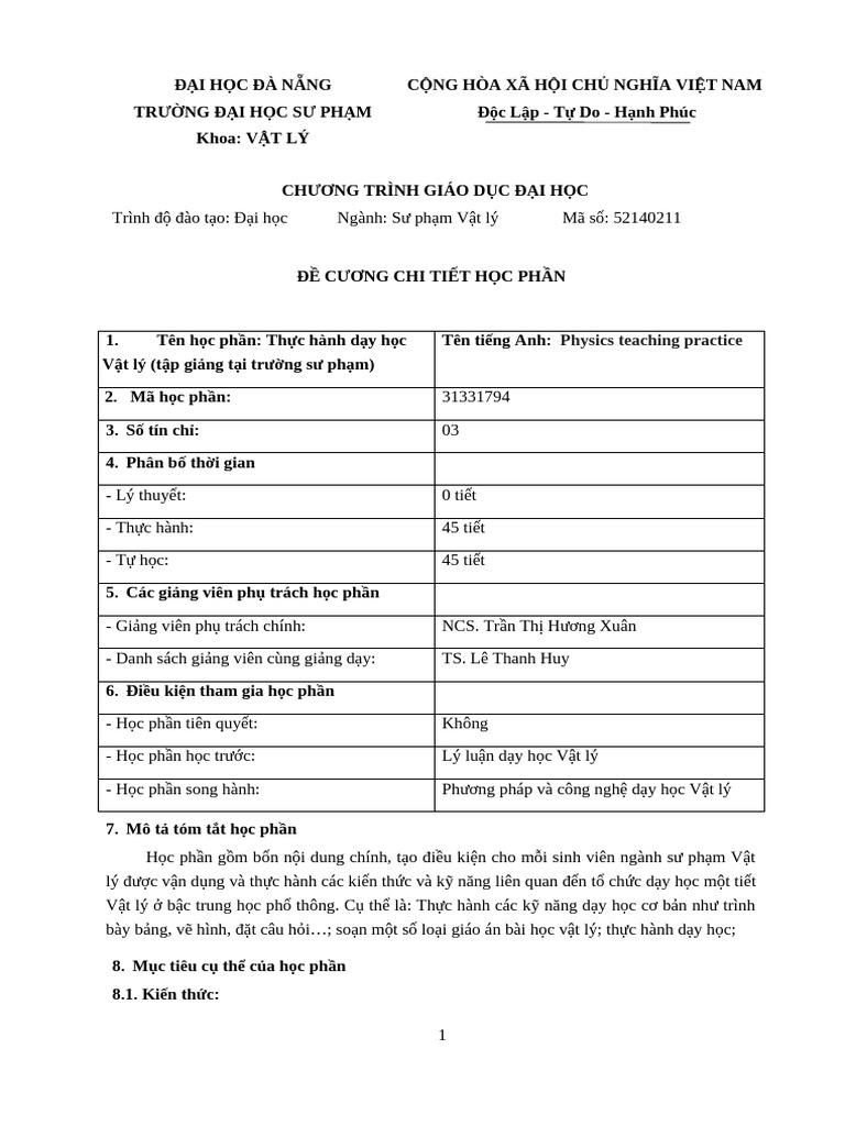 TTHXUAN - DCCT Thuc Hanh Day Hoc | PDF TTHXUAN - DCCT Thuc Hanh Day Hoc | PDF
