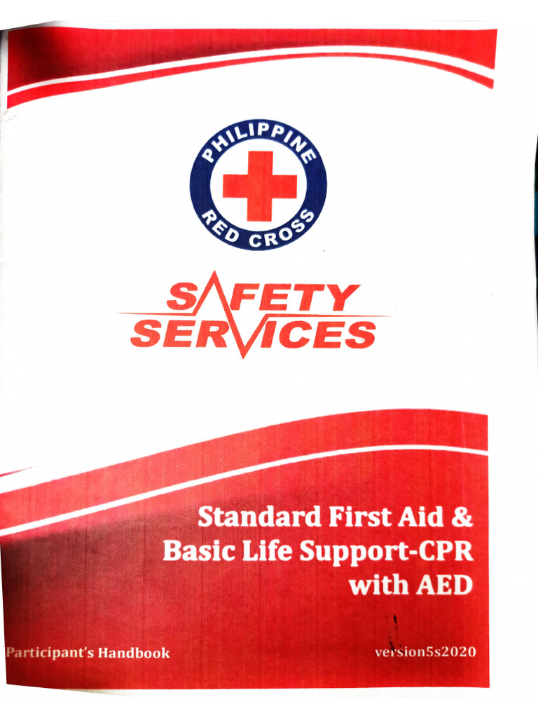 Sfa & BLS-CPR W Aed Ctto Redcross | PDF