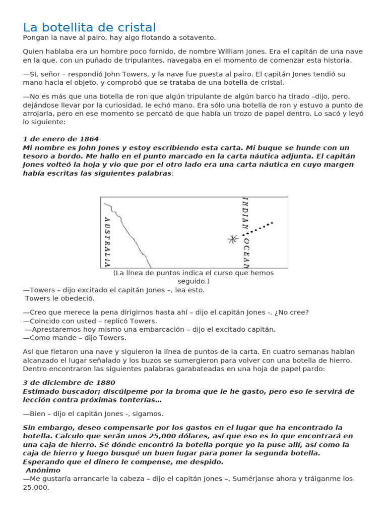 Botellita de Cristal | PDF