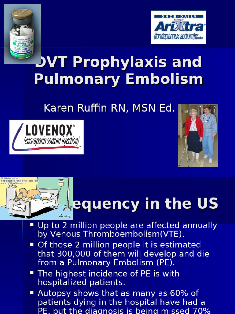 DVT Prophylaxis and P Esp 10 | PDF