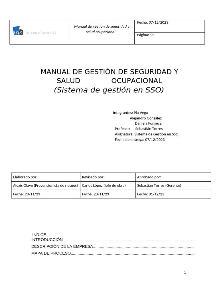 Examen Transversal Sistema de Gestion | PDF