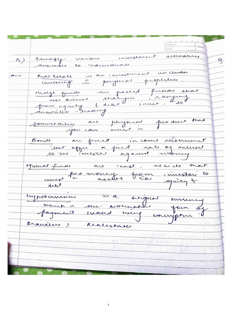 Iapm Assignment 01 | PDF