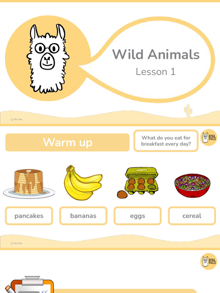 (1 - 1) Wild Animals | PDF