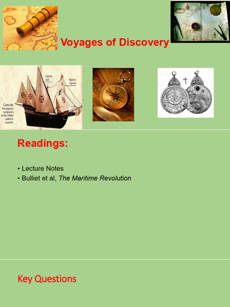 Voyages of Discovery Lecture PPT 2023 | PDF