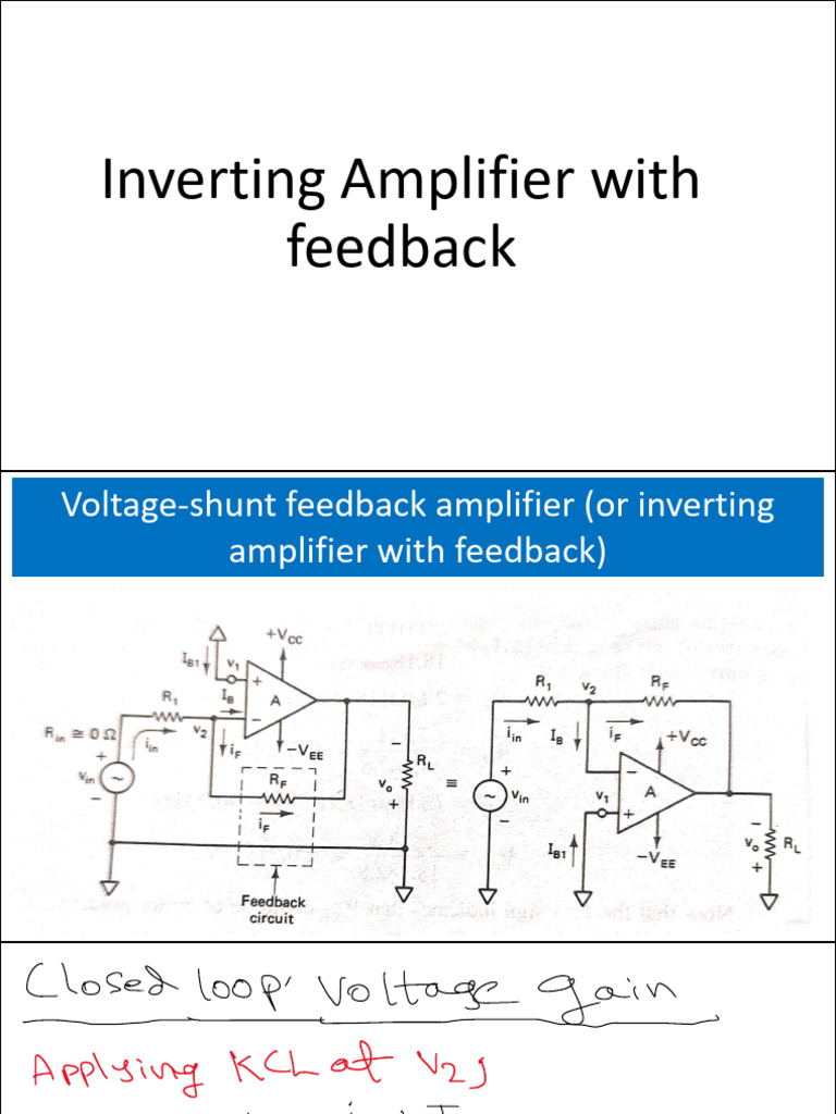 Inverting Amp | PDF
