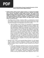 Diplomatic Letter Sample | PDF | Diplomatic Mission | Foreign Relations