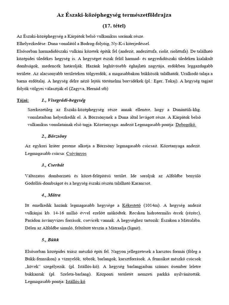 Az Északi KHG Term. | PDF