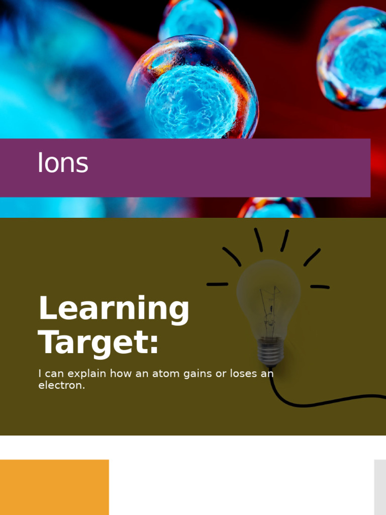 Ions 2 | PDF
