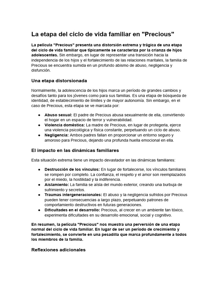 Analisis de Precious | PDF