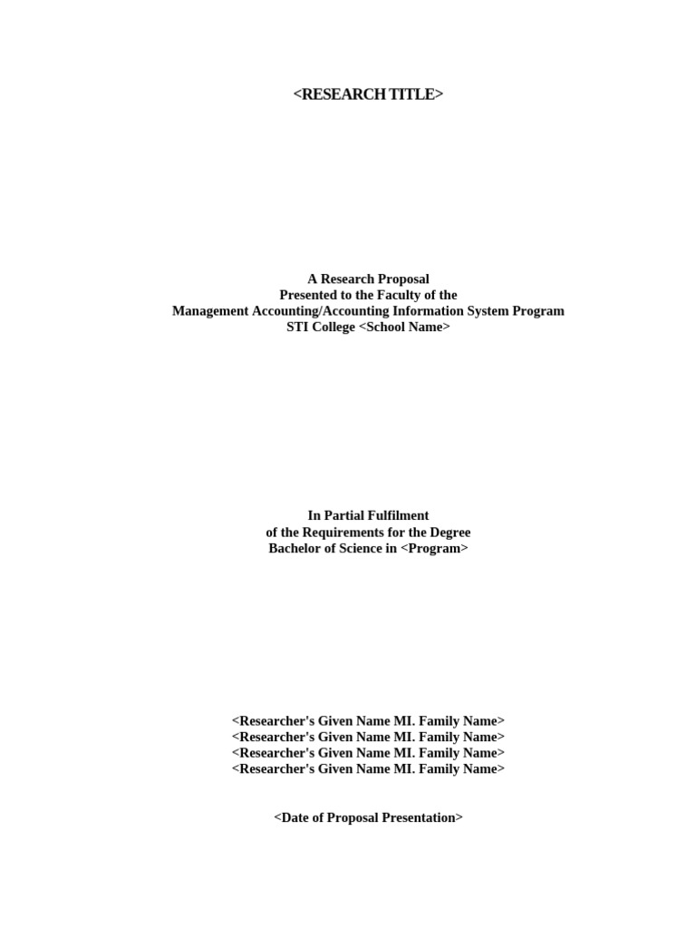 FT CRD 114 01 BACOMM Thesis Special Project Proposal Manuscript ...
