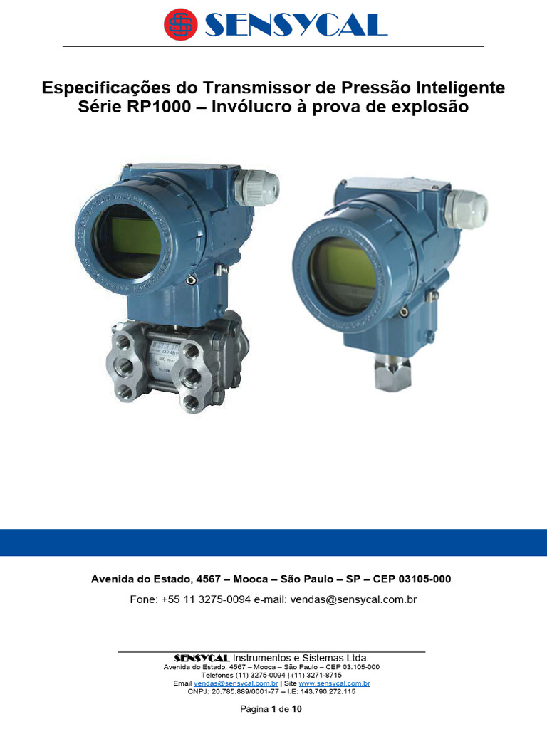 Datasheet Serie RP1000 1 | PDF