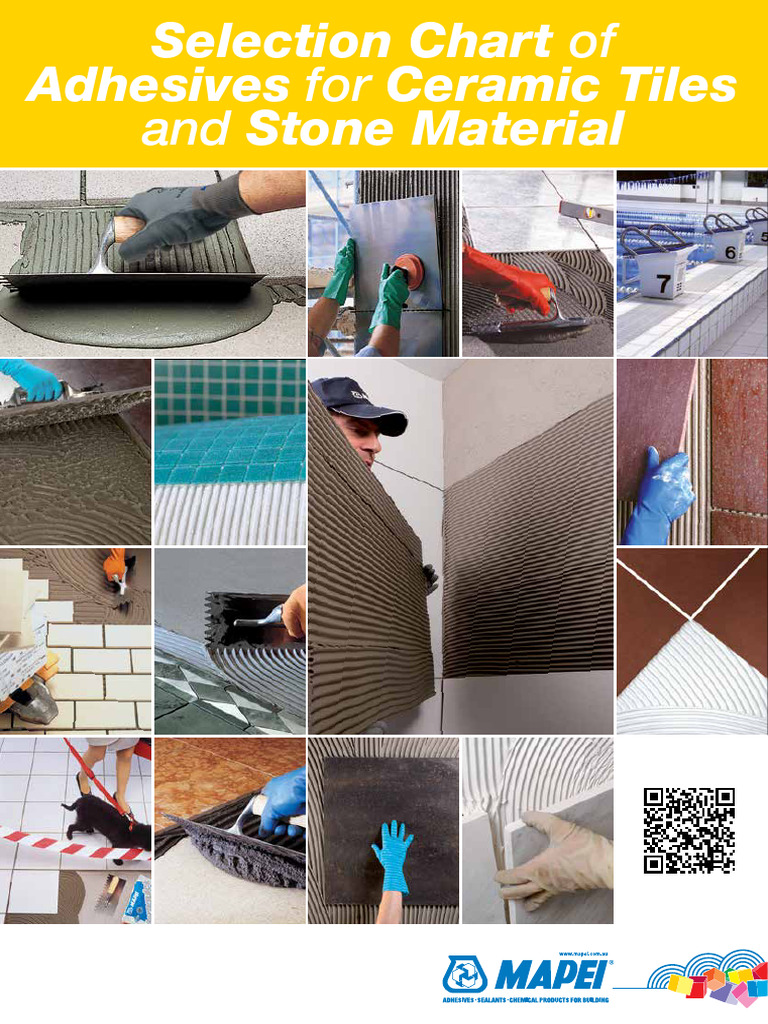 Selection Chart of Adhesives | PDF | Volatile Organic Compound | Adhesive