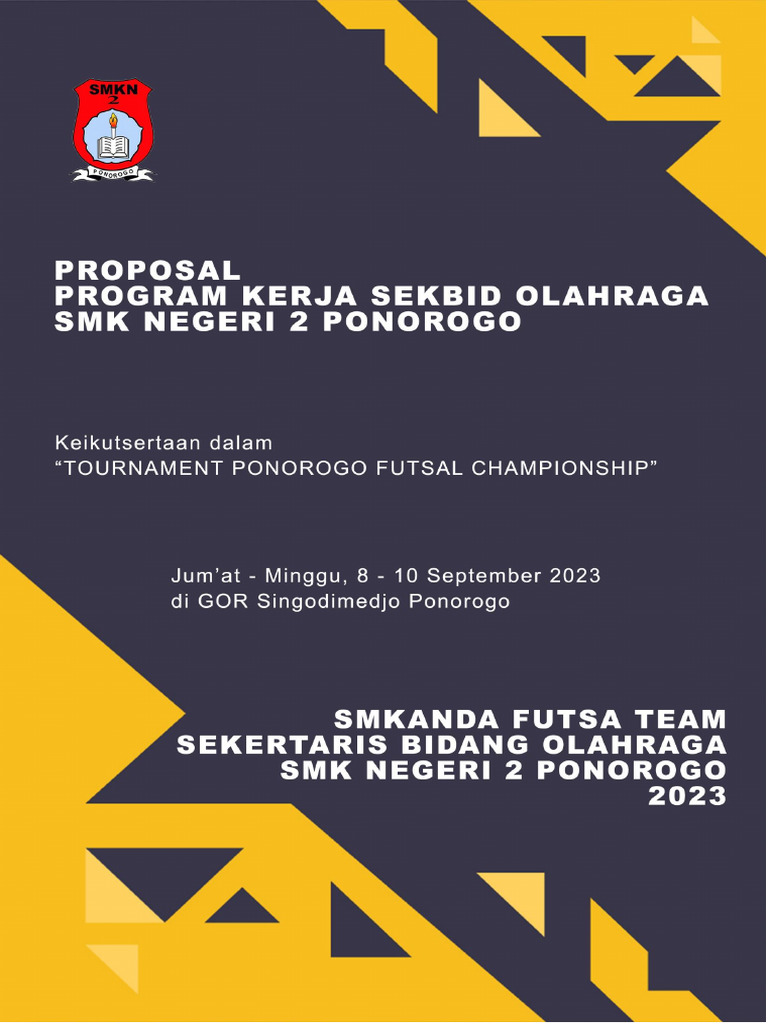 Proposal Futsal | PDF
