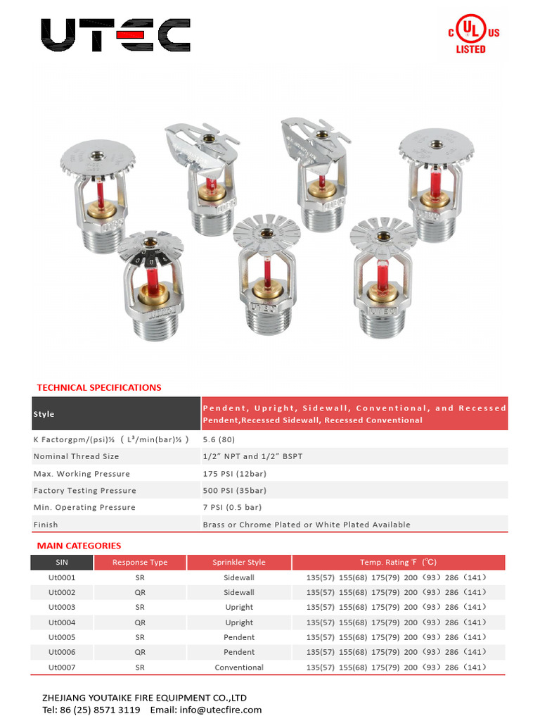 UTEC Catalogue | PDF