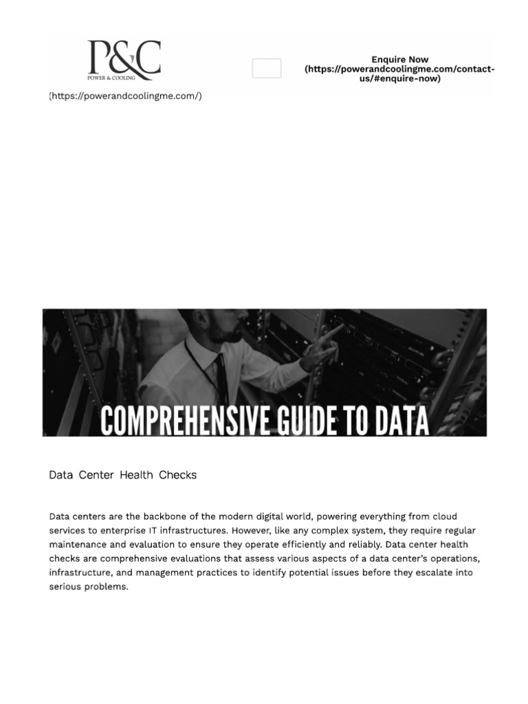 Data Center Matrix | PDF