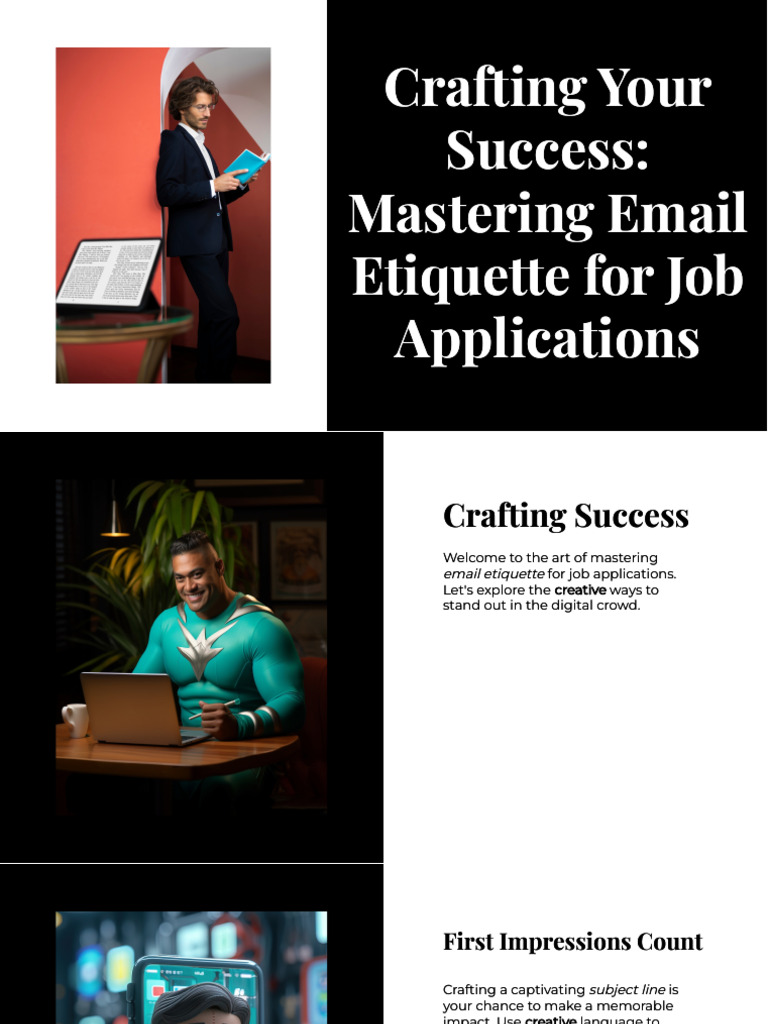 Email Etiquette for Job Applications | PDF