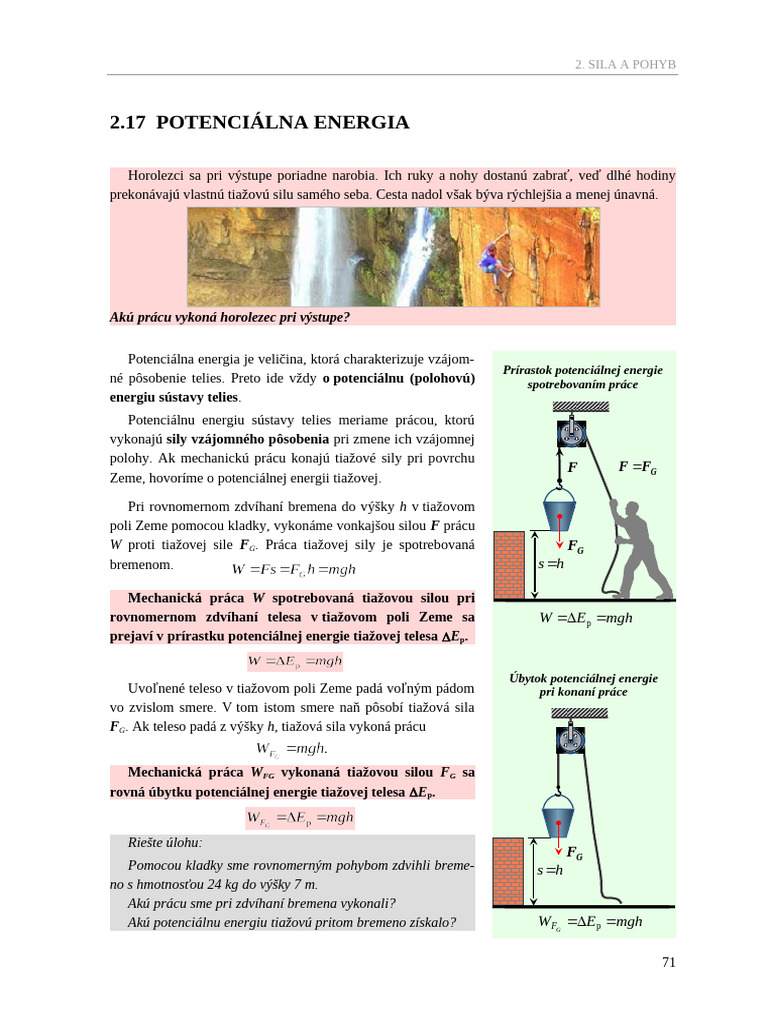 Potential Energy | PDF
