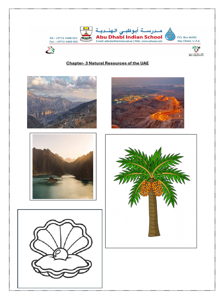 Natural Resources of the UAE | PDF