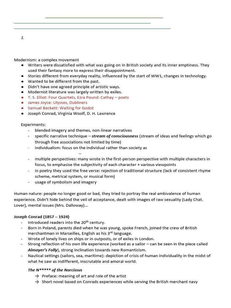 British Literature Exam 2.0 1 | PDF