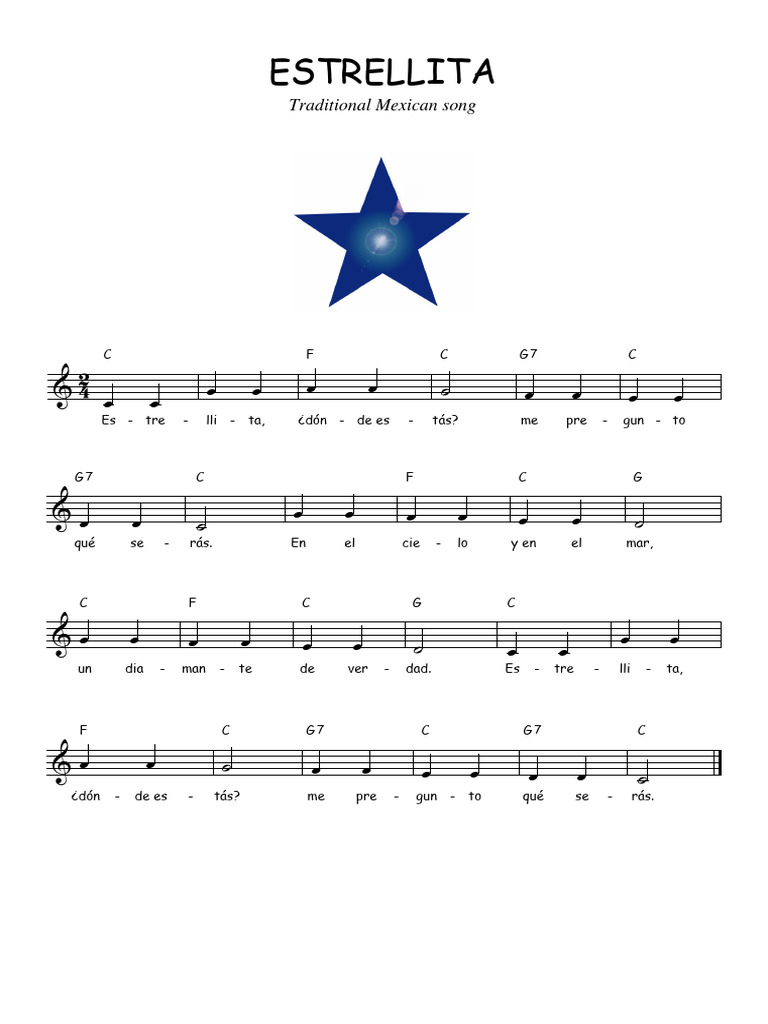 Traditionnel - Estrellita | PDF