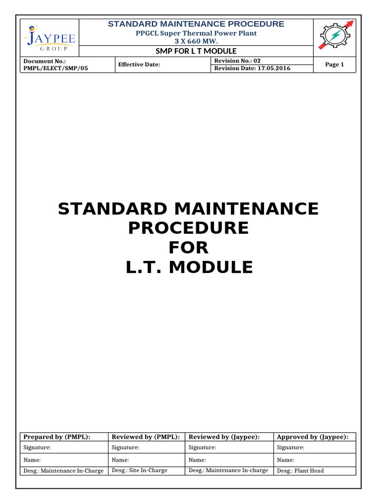 005 - SMP FOR LT MODULE 2revised. | PDF