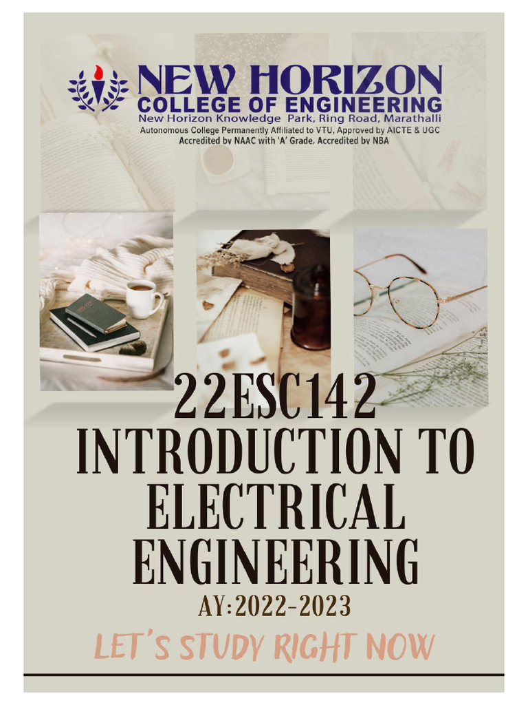 22esc142 Intro To Electrical Engg Notes 2 | PDF