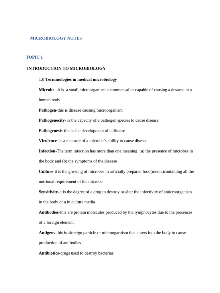 Micro Introduction and History | PDF