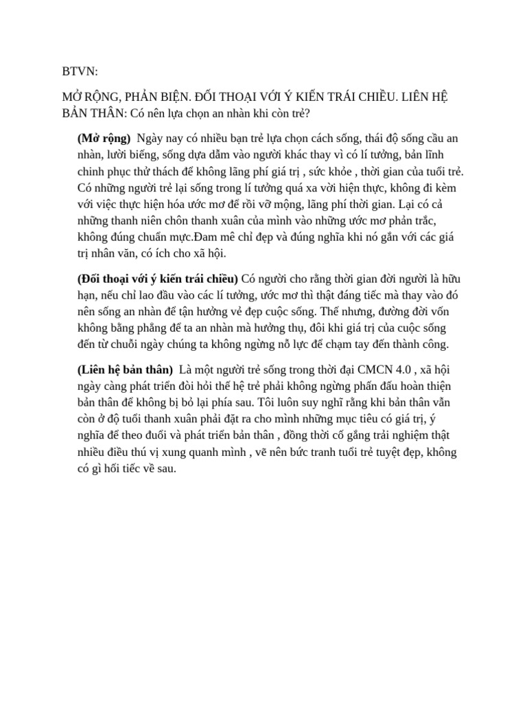 BTVN Đo N Văn M R NG | PDF