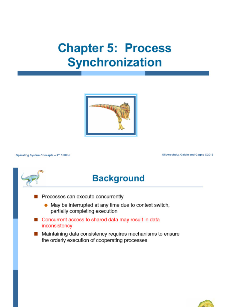 OS 08 Process Synch Part1 | PDF