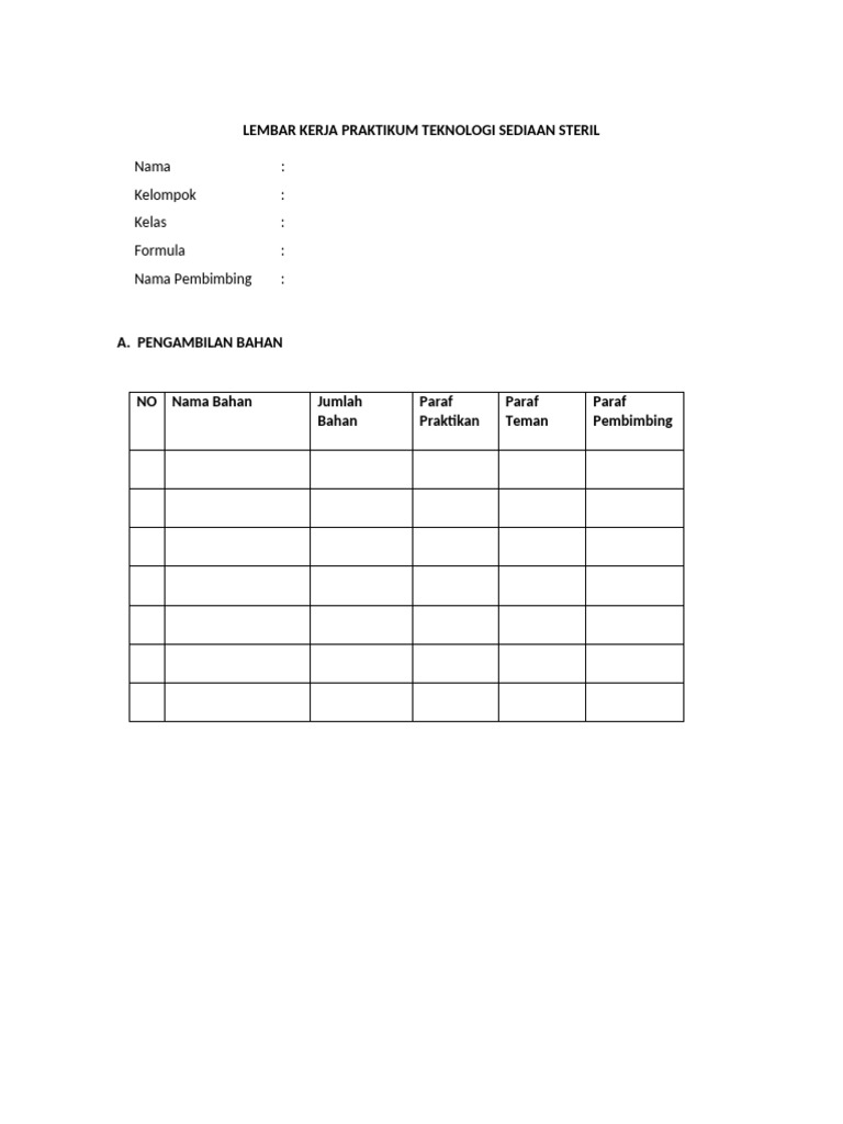 LEMBAR KERJA Ok | PDF