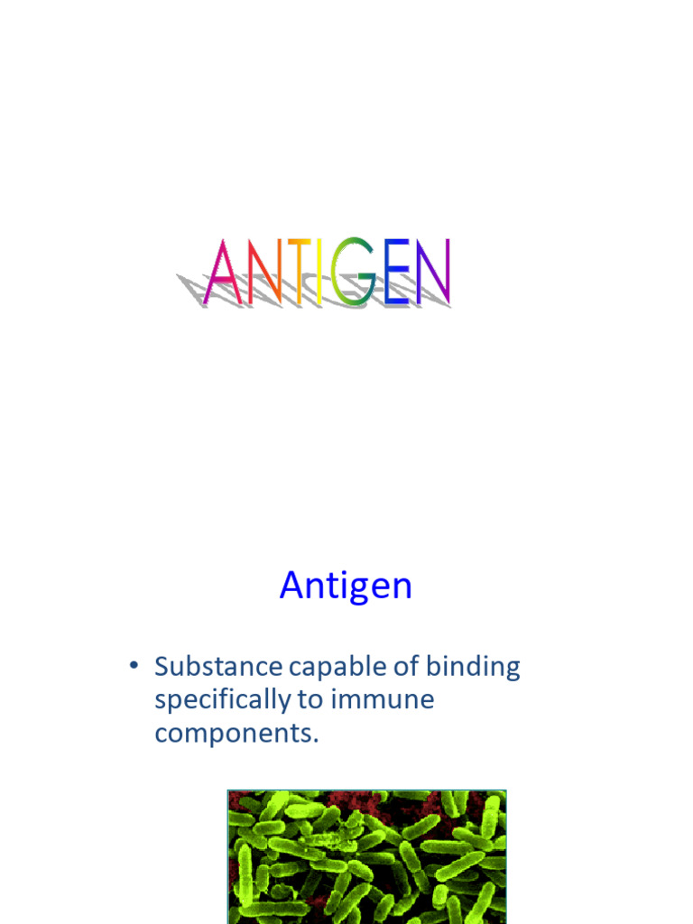 ANTIGEN | PDF