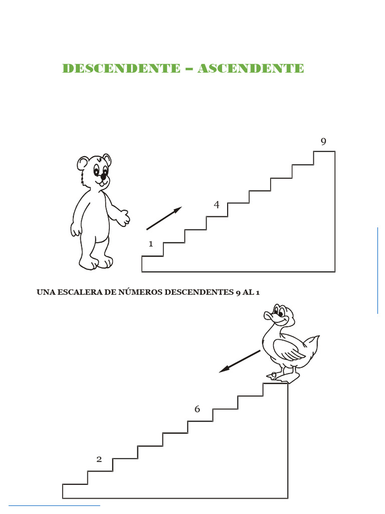 Ficha Ascender y Descender | PDF