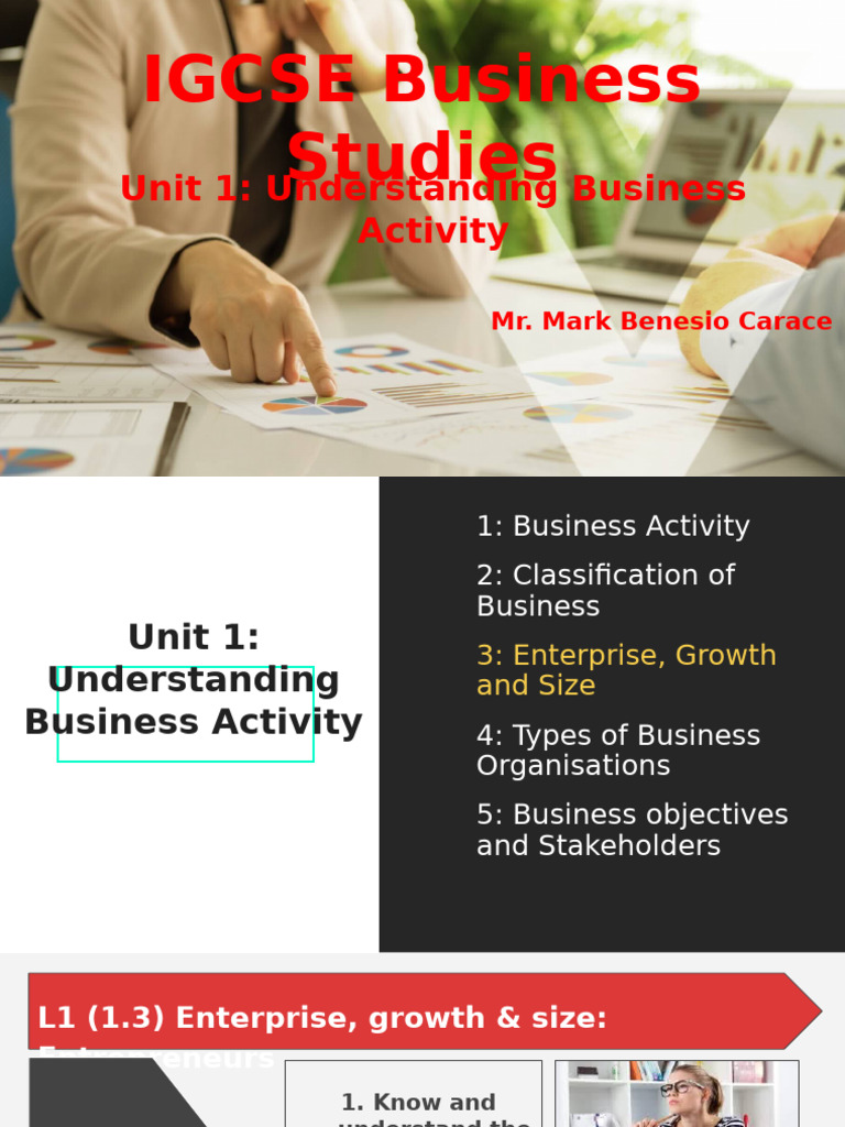 Chapter 3 Size of Business (Autosaved) (Autosaved) | PDF