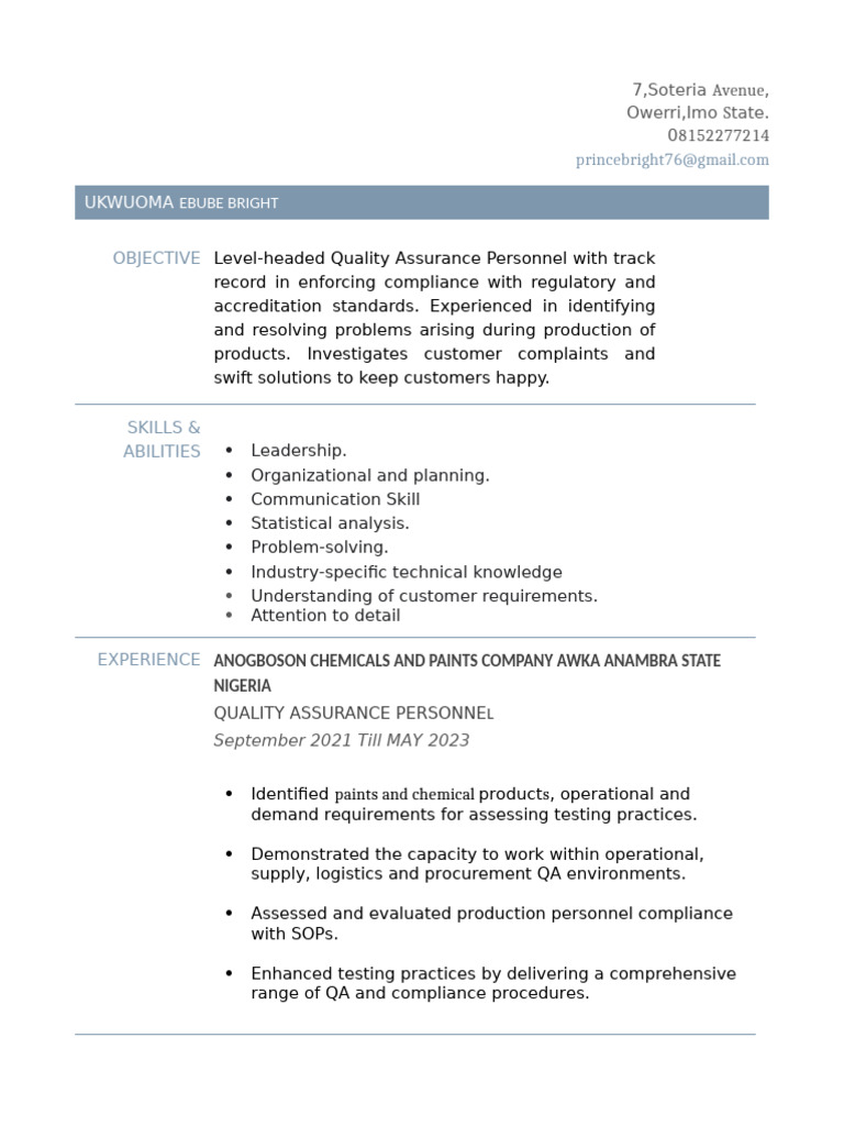 My CV 2 | PDF