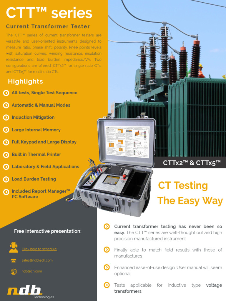 CTT Series Brochure ENG | PDF