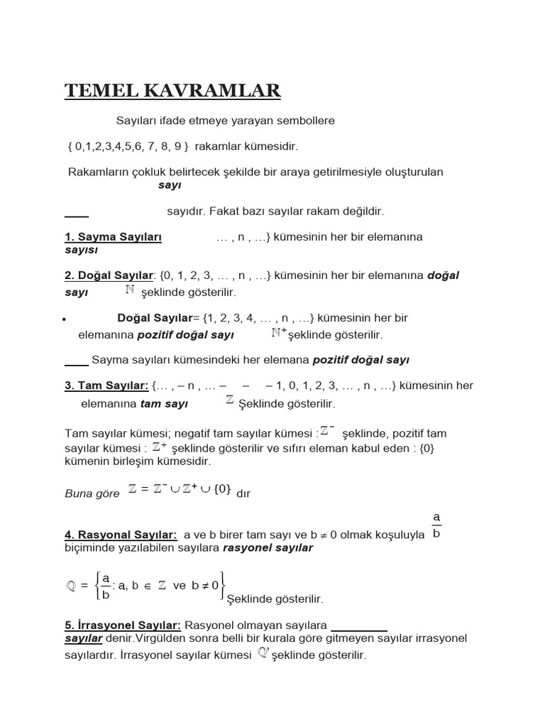 Avys. 1 Hafta | PDF
