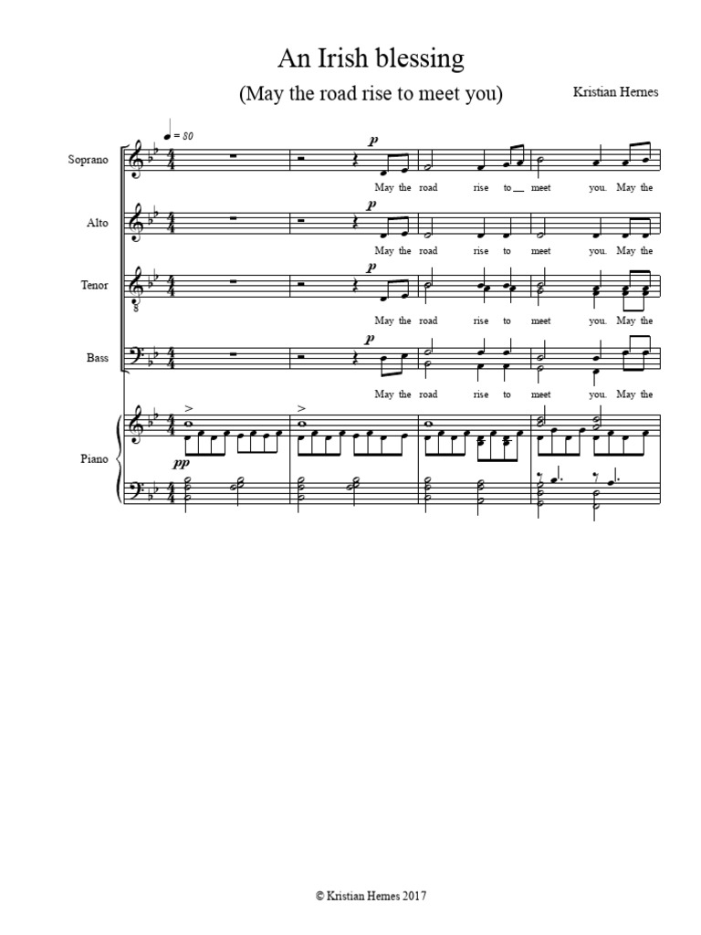 An Irish Blessing | PDF