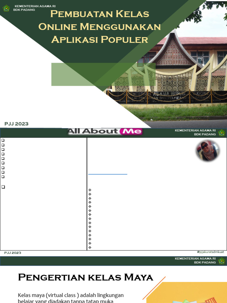 01.pembuatan Kelas Online Menggunakan Aplikasi Populer | PDF