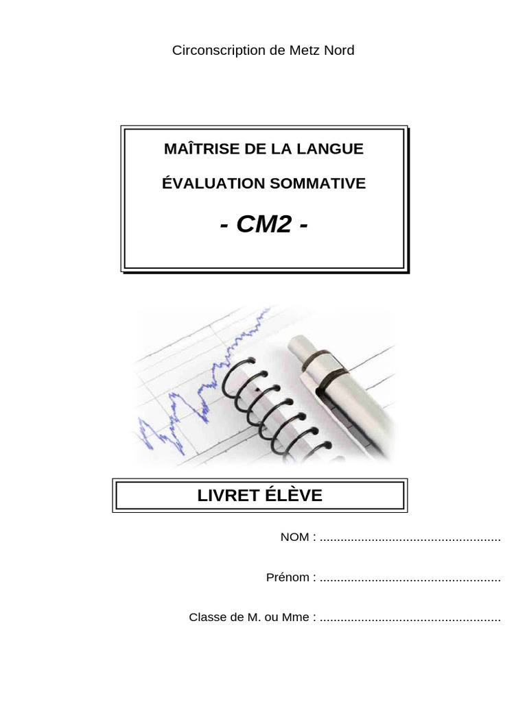 CM2 SOMM Livret Eleve | PDF