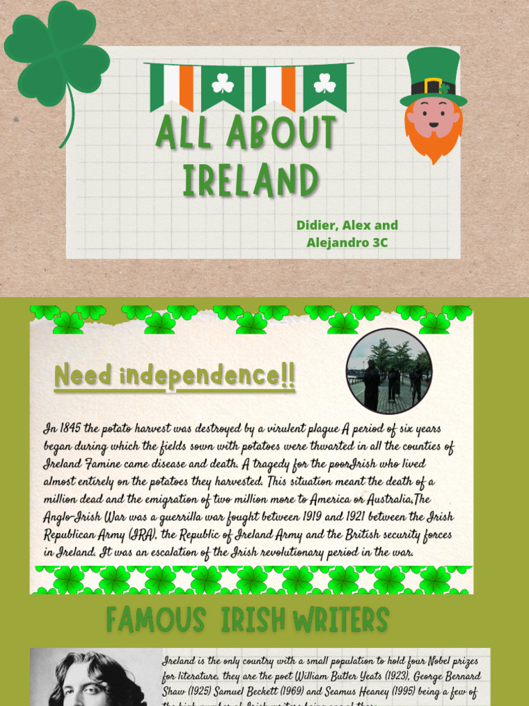 The Need Fot Irish Independence | PDF