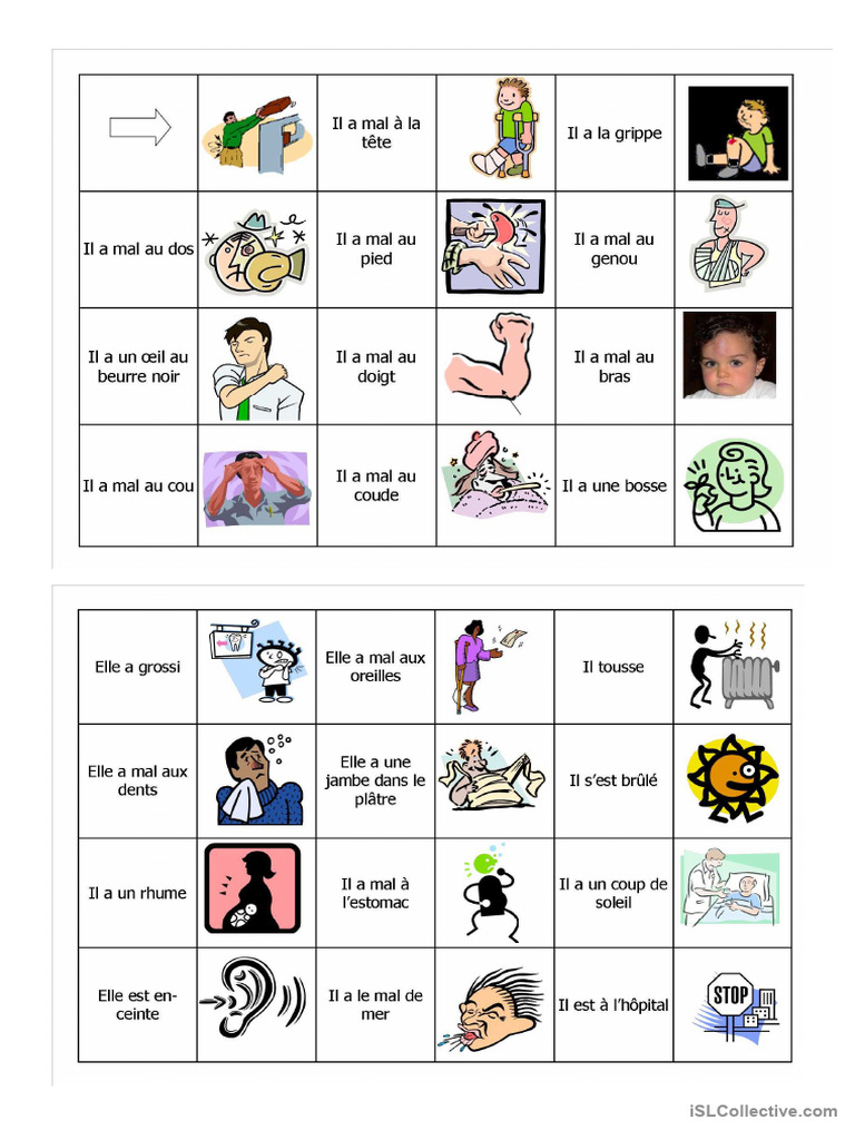 Domino J'ai Mal À | PDF