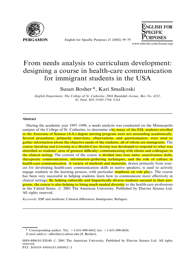 Bosher 2002 | PDF