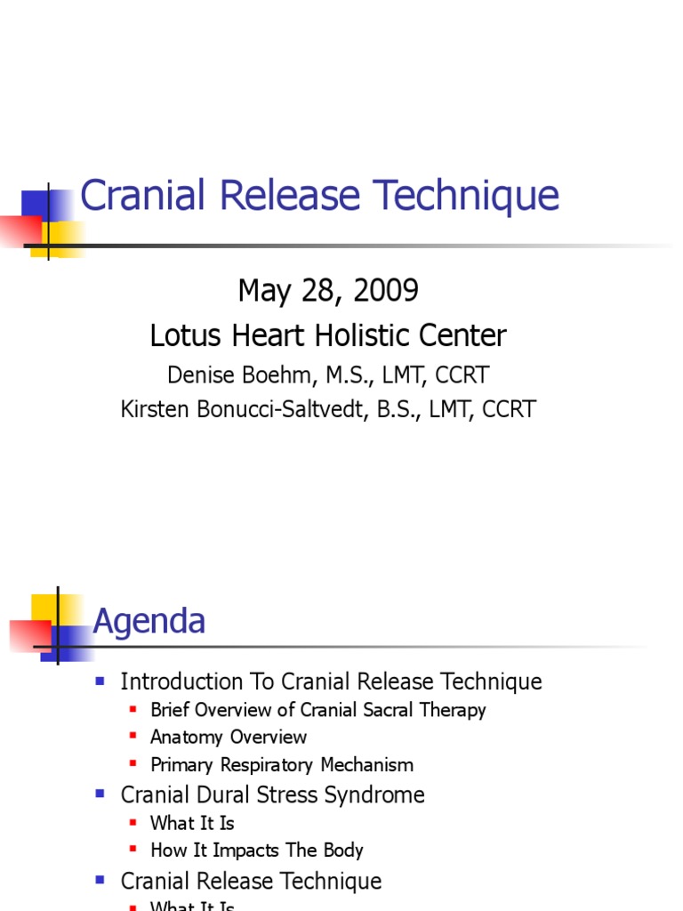 Cranial Release | PDF | Skull | Stress (Biology)