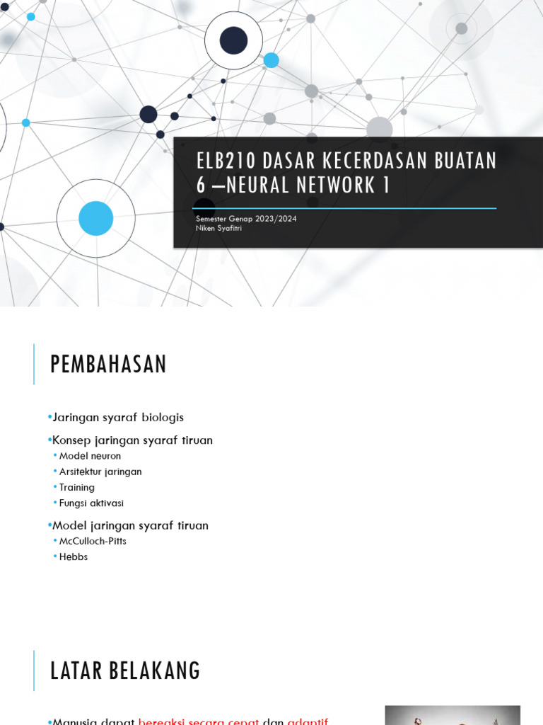 06 - Neural Network 1 | PDF