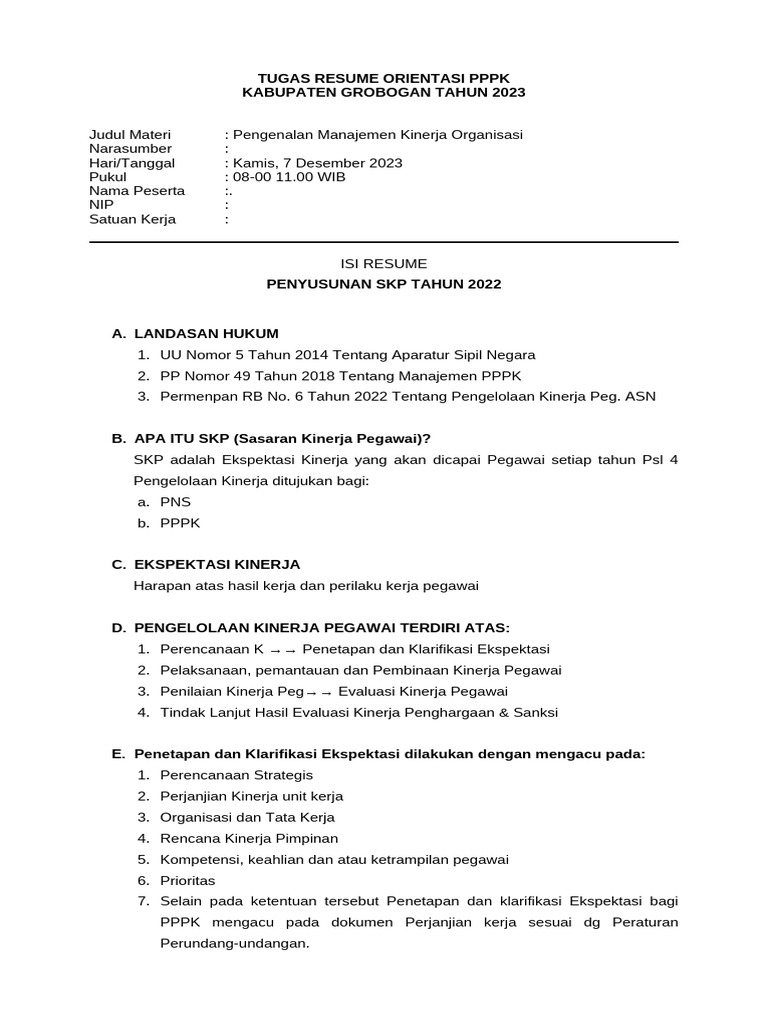 Resume Hari Ke 3 | PDF