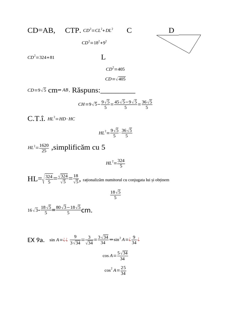 CL 8 31 Martie | PDF